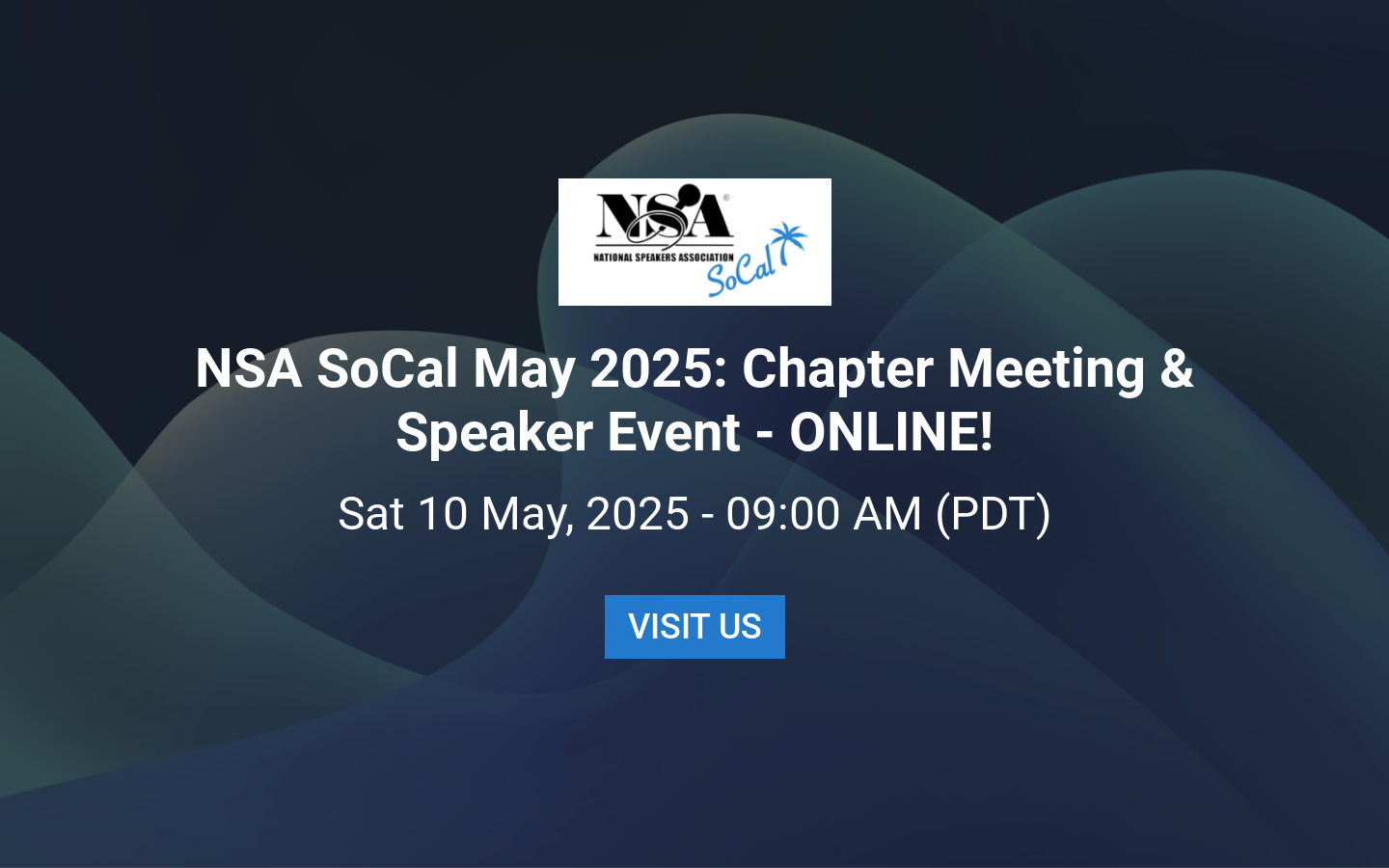 NSA SoCal May 2025: Chapter Meeting & Speaker Event - ONLINE!